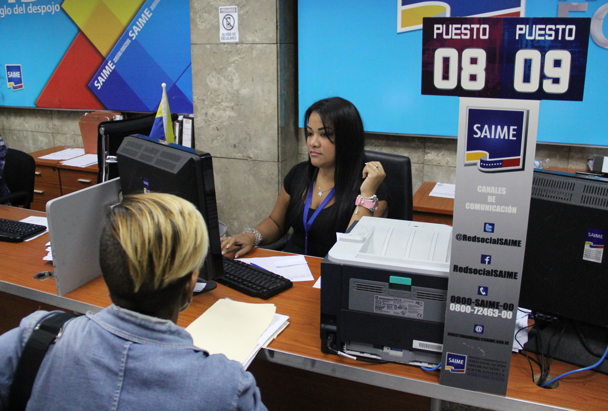 Oficinas Saime de la Gran Caracas recibieron pasaportes y prórrogas ...